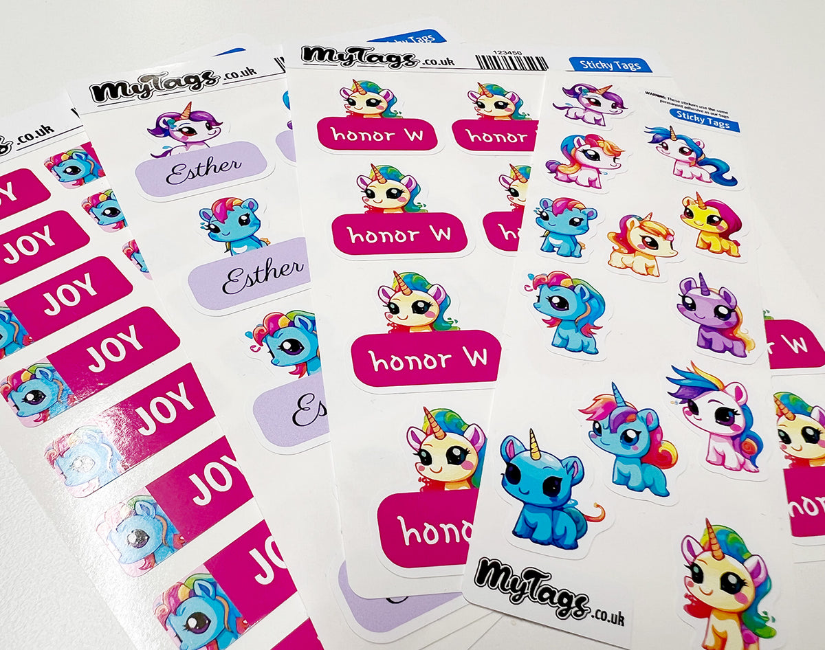 Unicorn Custom My Name Tags – MyTags